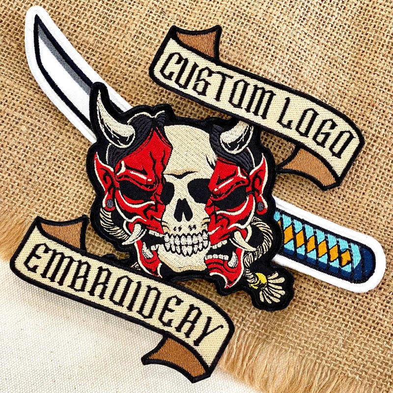 Custom Logo Iron Patches - Etsy