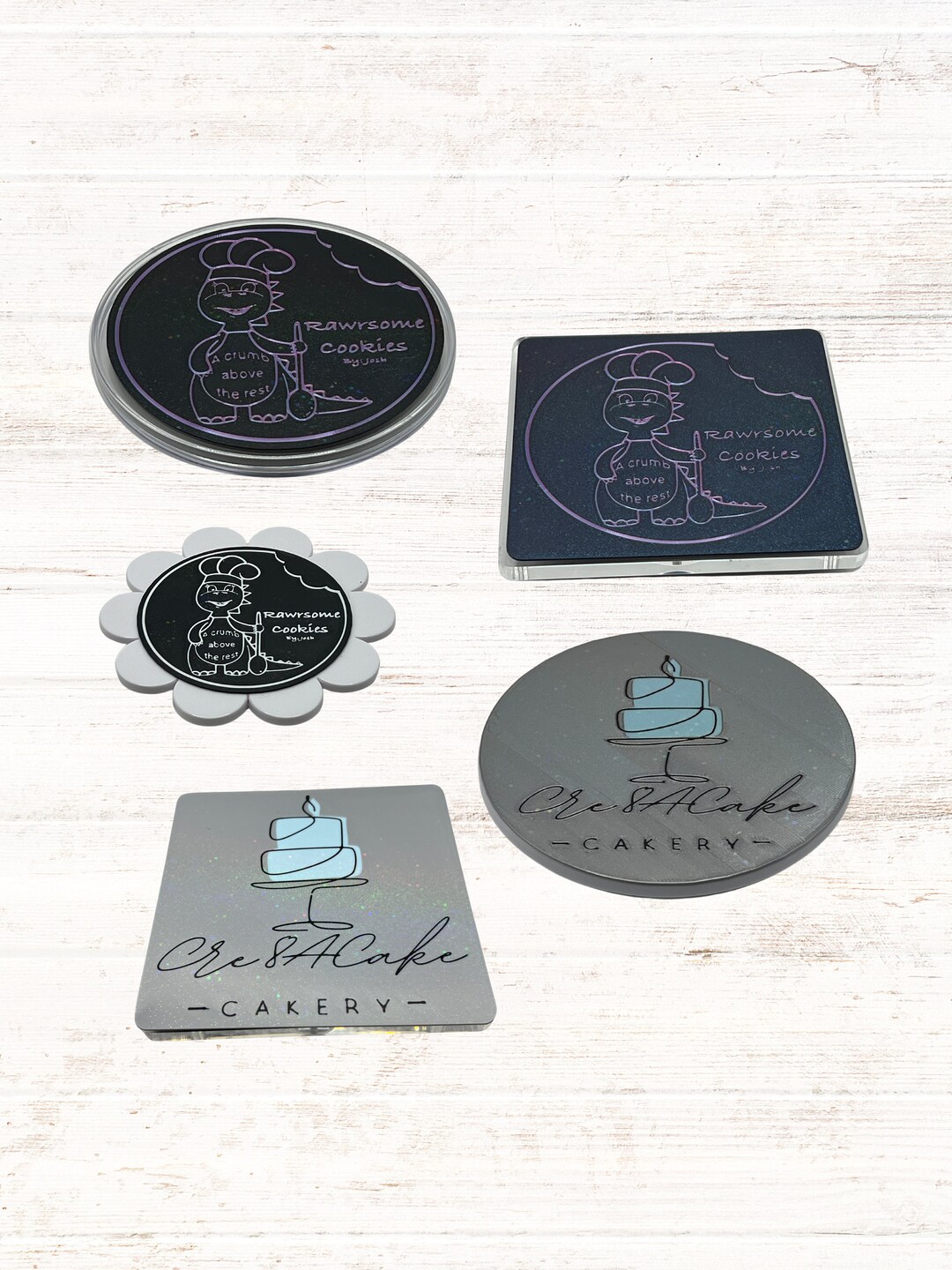 Logo Cookie Turntable Topper - Etsy