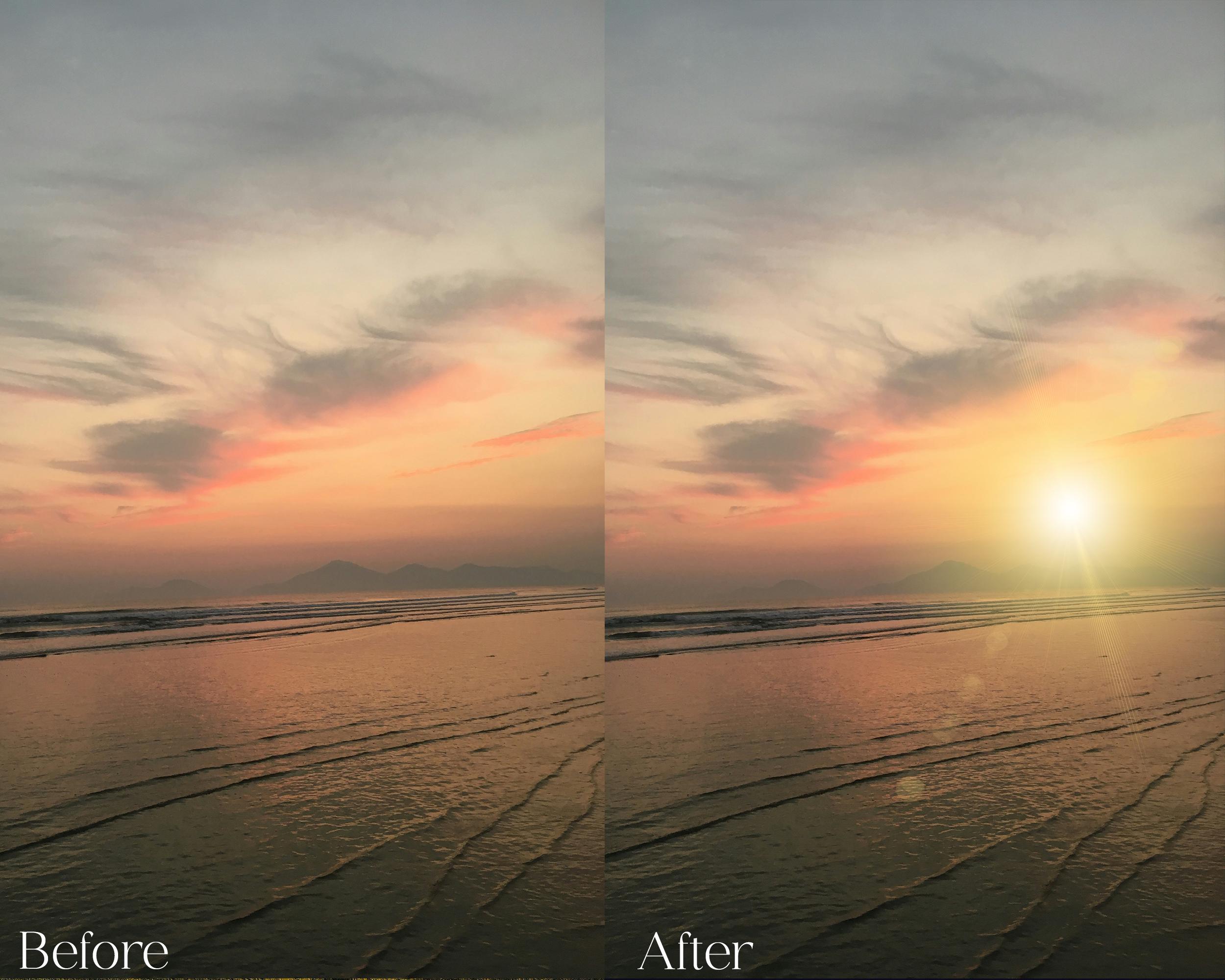 100 Sunflare Overlays for Photoshop, Sunlight Overlays, Sunset Overlays ...