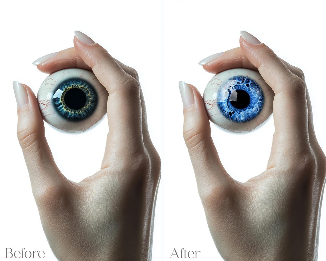 50 Eye Overlays Photoshop, Eye Color Clipart, Eye Lens, Iris Overlays ...