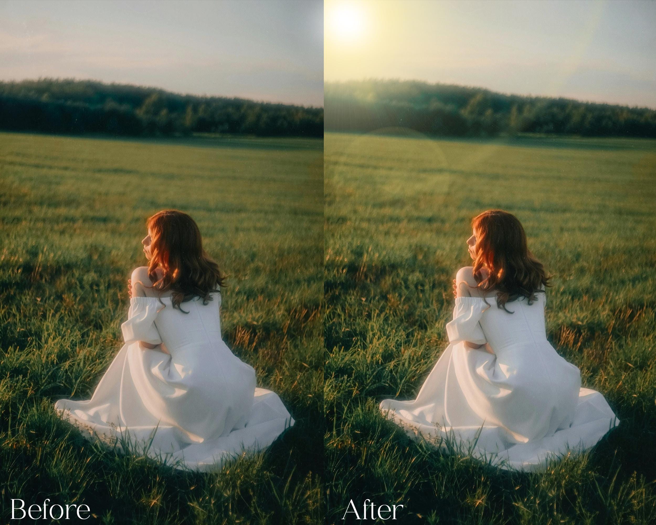 100 Sunflare Overlays for Photoshop, Sunlight Overlays, Sunset Overlays ...