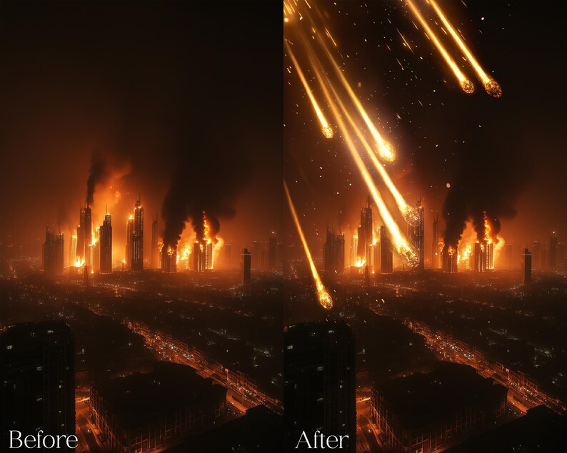 50 Fireball Overlays, Fire Effects, Realistic Flames, Fire Backdrop ...
