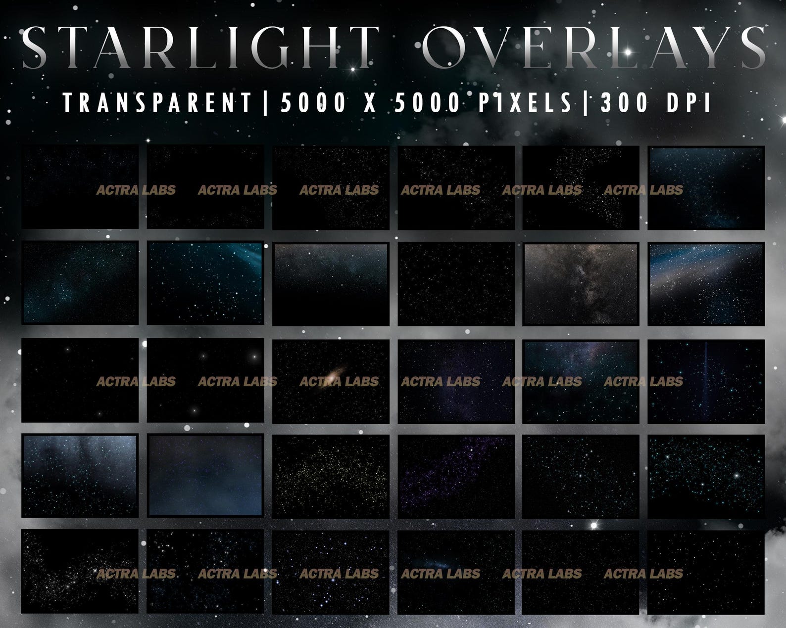 100 Night Sky Overlays, Transparent Png, Starry Night Photoshop ...