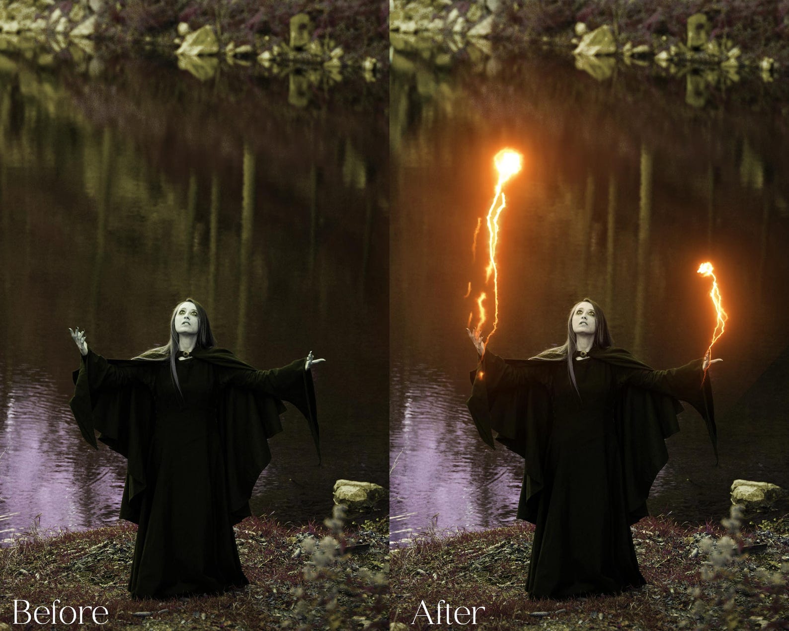 100 Electricity Bolts Overlays, Lightning Overlays, Magic Effects ...