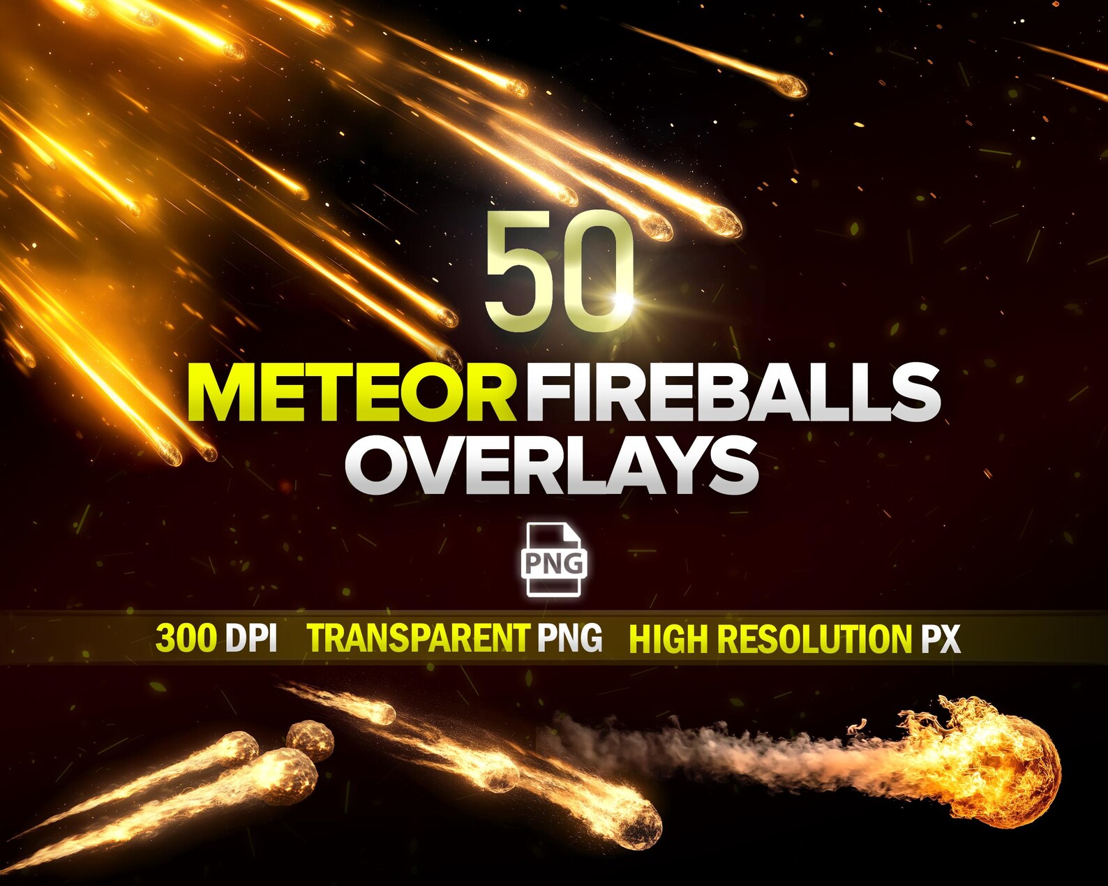 50 Fireball Overlays, Fire Effects, Realistic Flames, Fire Backdrop ...