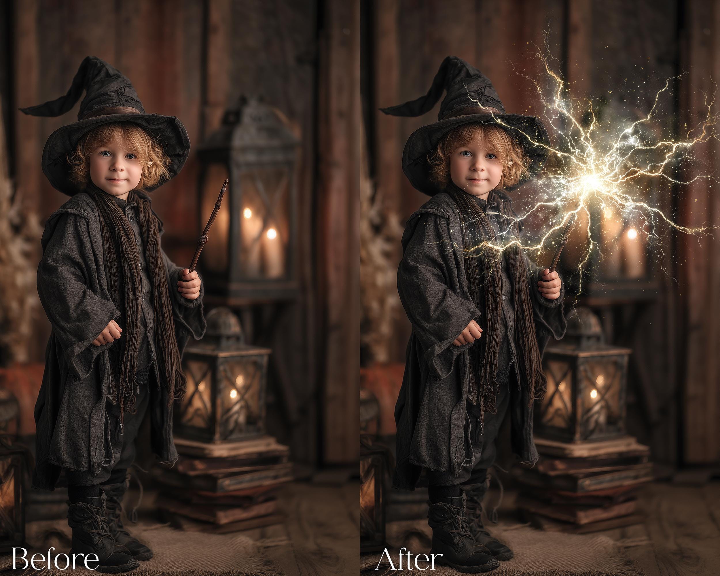 100 Magic Wand Effects, Spell Overlays, Photoshop Overlays, Gold ...