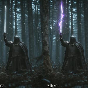 50 Magic Effects, Magic Energy Overlays, Lightning Bolts PNG, Sparks ...