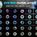 50 Eye Overlays Photoshop, Eye Color Clipart, Eye Lens, Iris Overlays ...