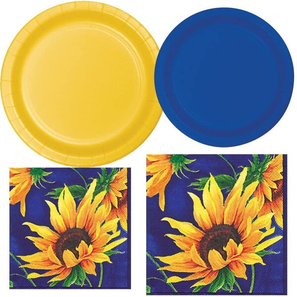 Sunflower Plate - Etsy
