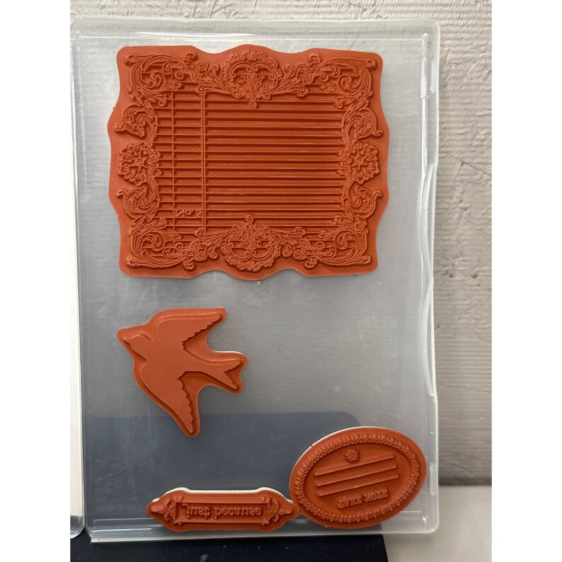 Stmpin up Notably Ornate Cling Mount Rubber Stamp - Etsy