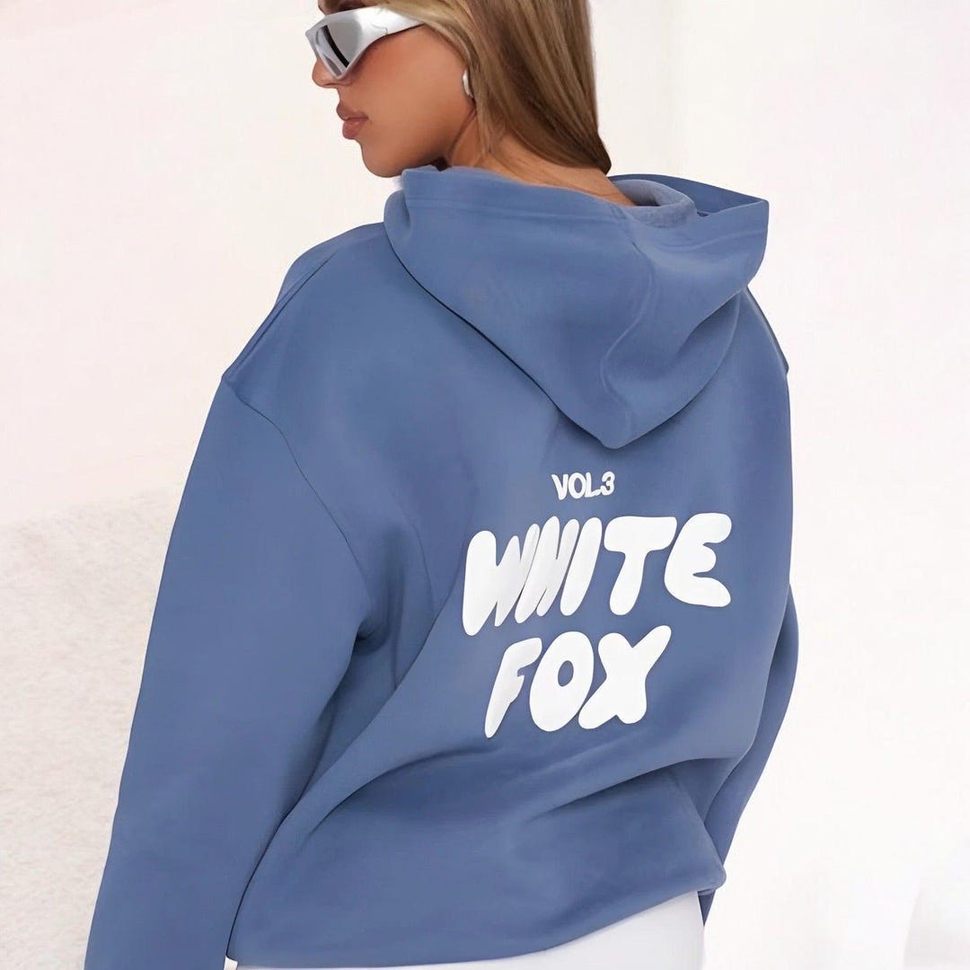 Oversized Whitefox Hoodie in 7 Colours Hoody Leisure Hoodie, Bubbly - Etsy