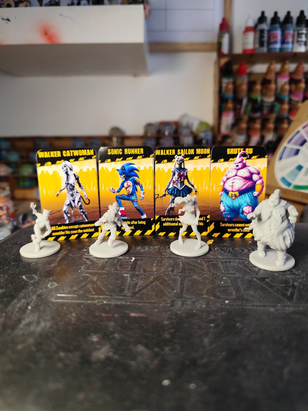 Custom Zombie Figurines Zombicide V2 - Etsy