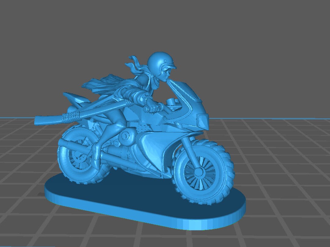 STL Daphne Motorcycle - Etsy