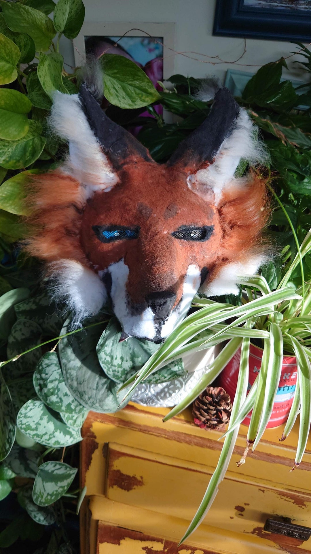 Large Fox Mask - Etsy