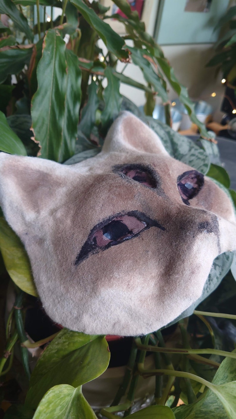 Siamese Cat Mask - Etsy