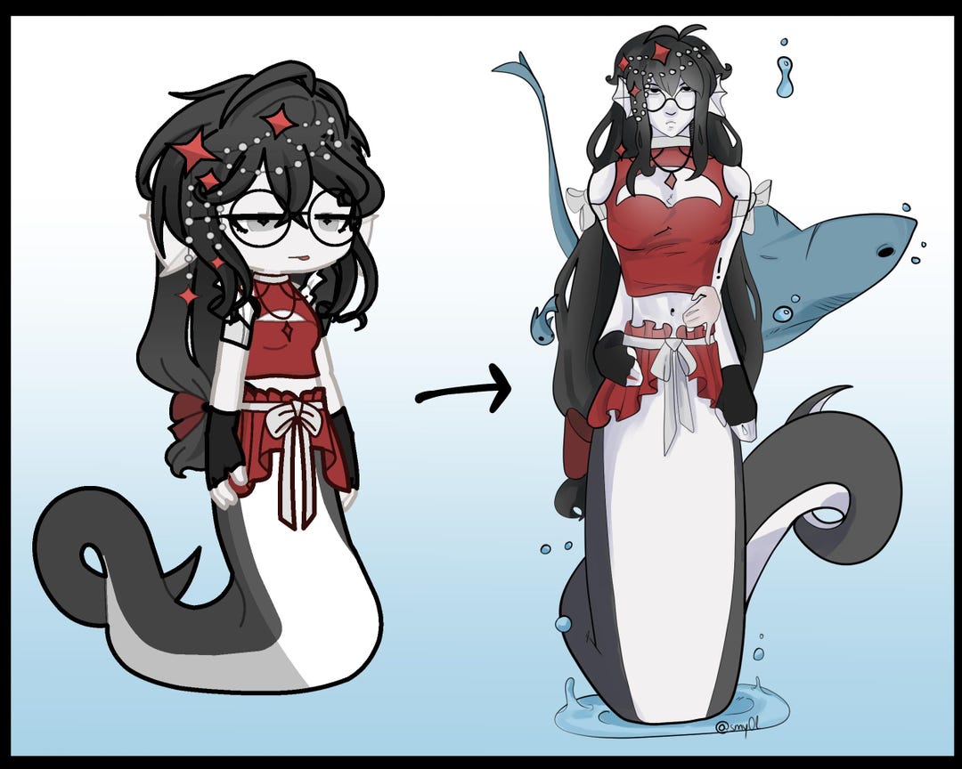 Full Body Gacha Life/club Commissions - Etsy