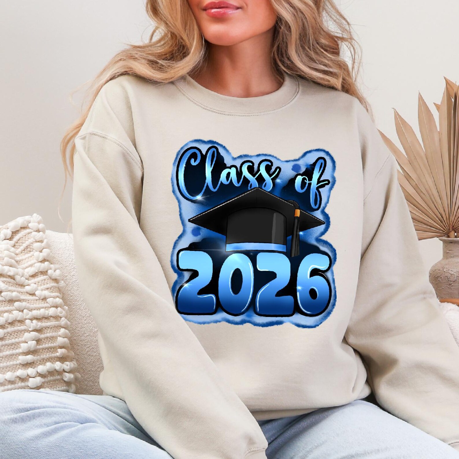Class of 2026 Png, Senior 2026 PNG, Graduation Png, Digital Airbrush ...