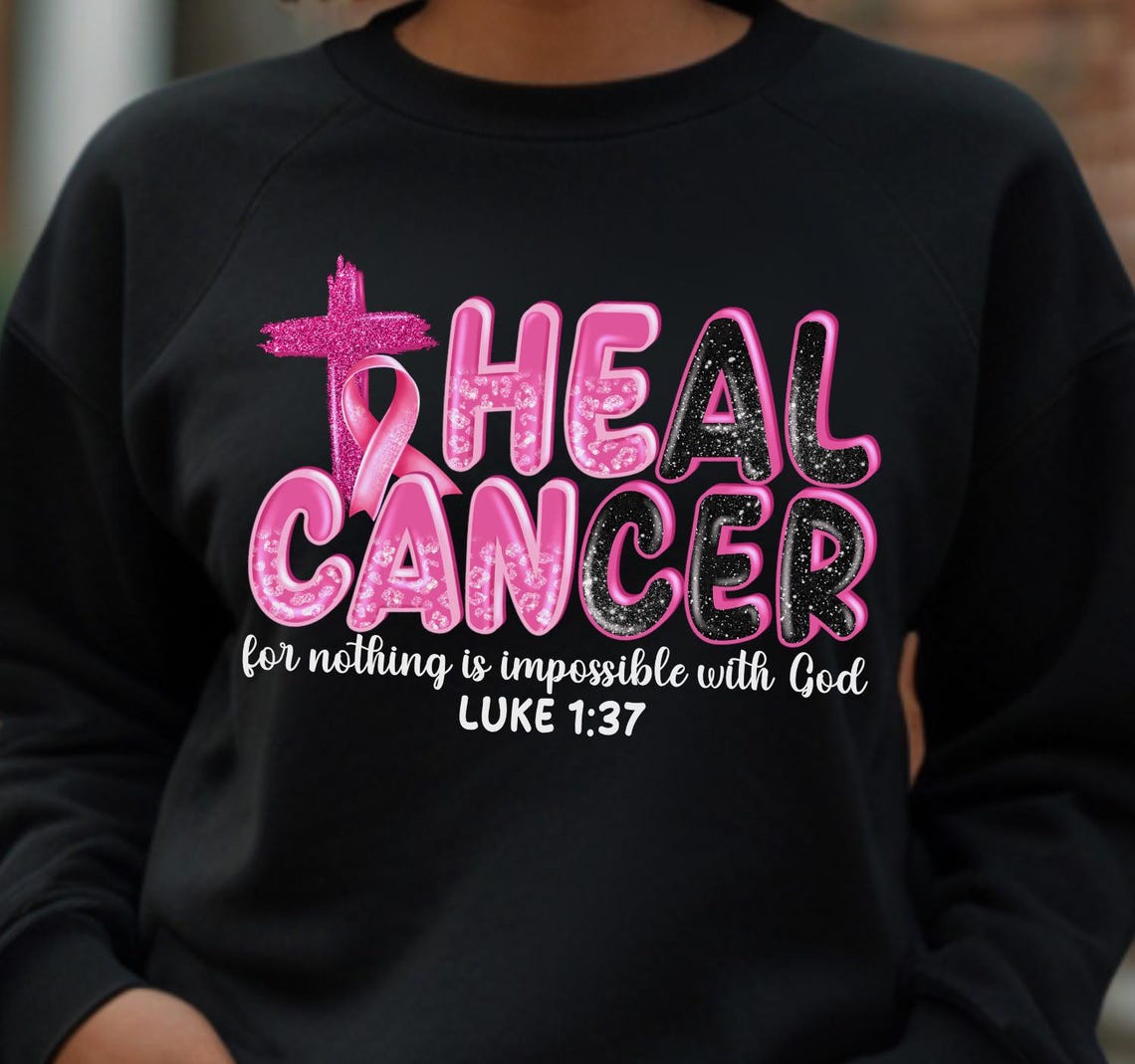 Heal Cancer PNG, Christian Png, Religious Png, Pink Out Png, Breast ...