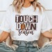 Touchdown Png, Touchdown Season Png, Distressed Football Png Shirt ...