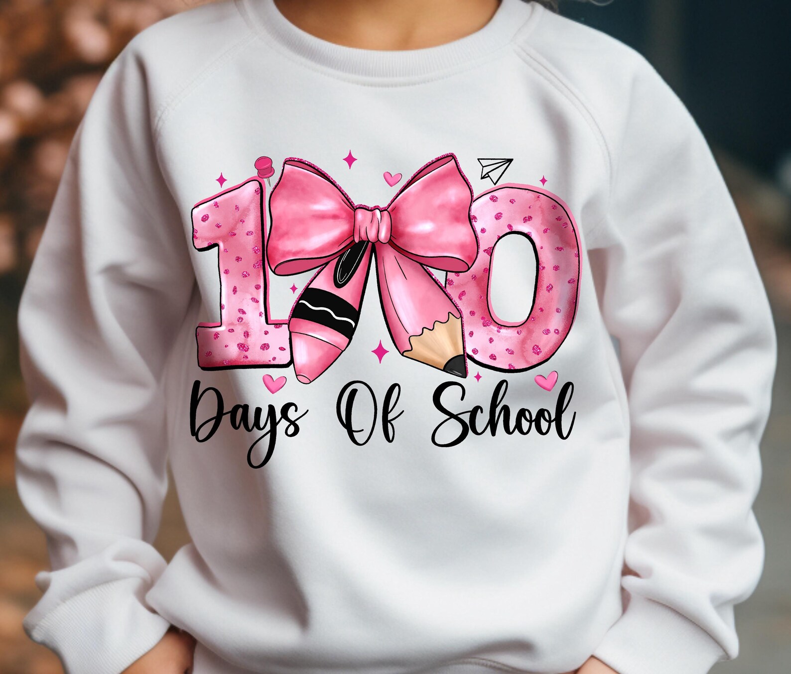 100 Days of School Coquette Bow Png, Teacher 100 Days Png, Coquette ...