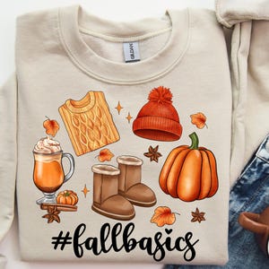 Fall Basics Png, Fall Png, Autumn Png, Trendy Fall Png, Retro Fall Png ...