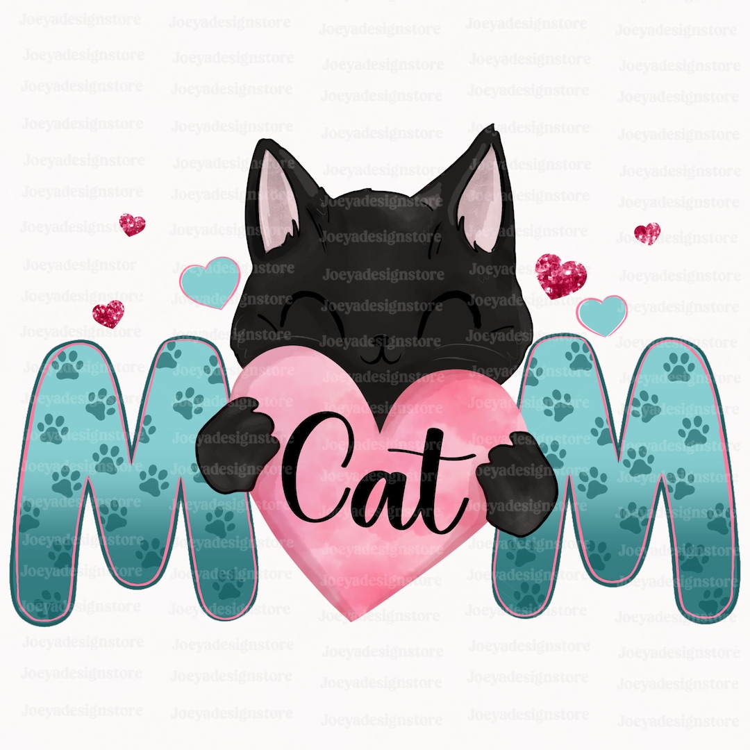 Cat Mom Png, Sublimation Png, Designs Downloads, Cat Mama, Cat Png, Cat ...