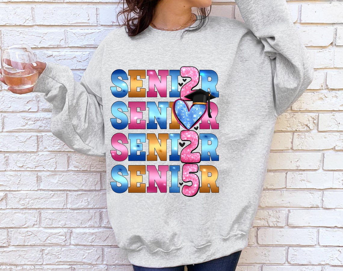 Senior 2025 PNG, Graduation PNG, Class of 2025 Png, Back to School Png ...