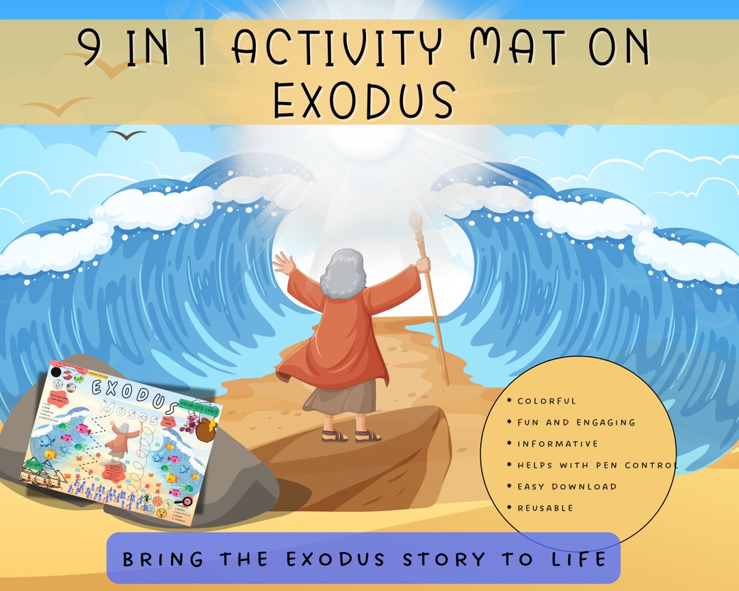 Bible Activities for Kids, Moses Story, Preschool Activities ...