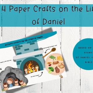 Daniel Bible Crafts, Bible Story Lesson, Paper Plate Crafts, Bible ...