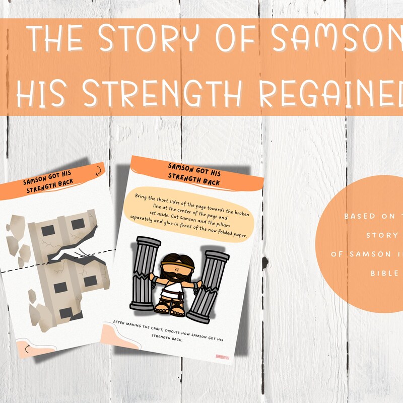 Samson Bible - Etsy