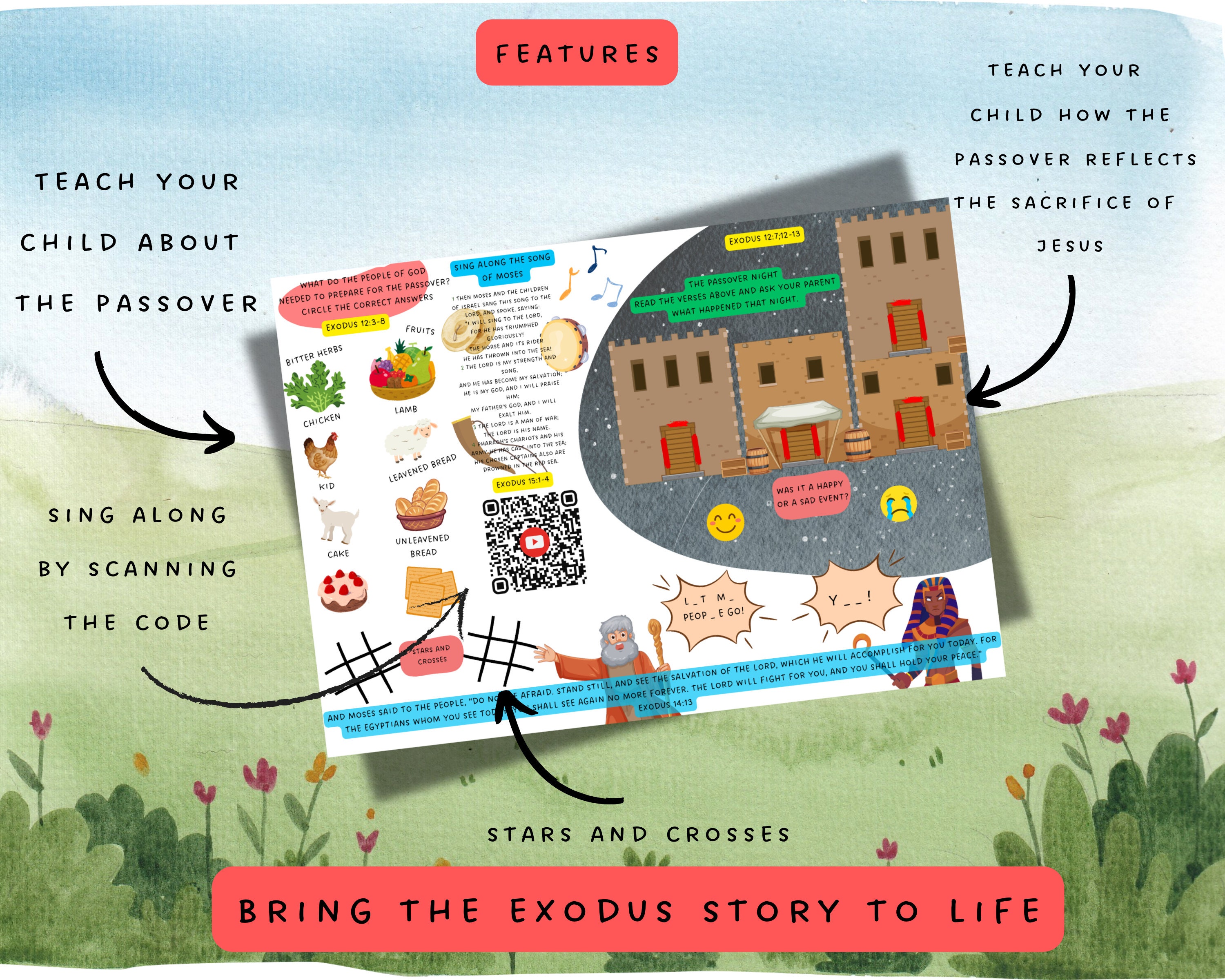 Bible Activities for Kids, Moses Story, Preschool Activities ...