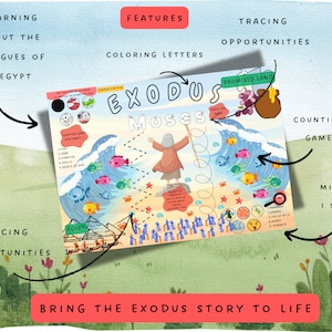 Bible Activities for Kids, Moses Story, Preschool Activities ...