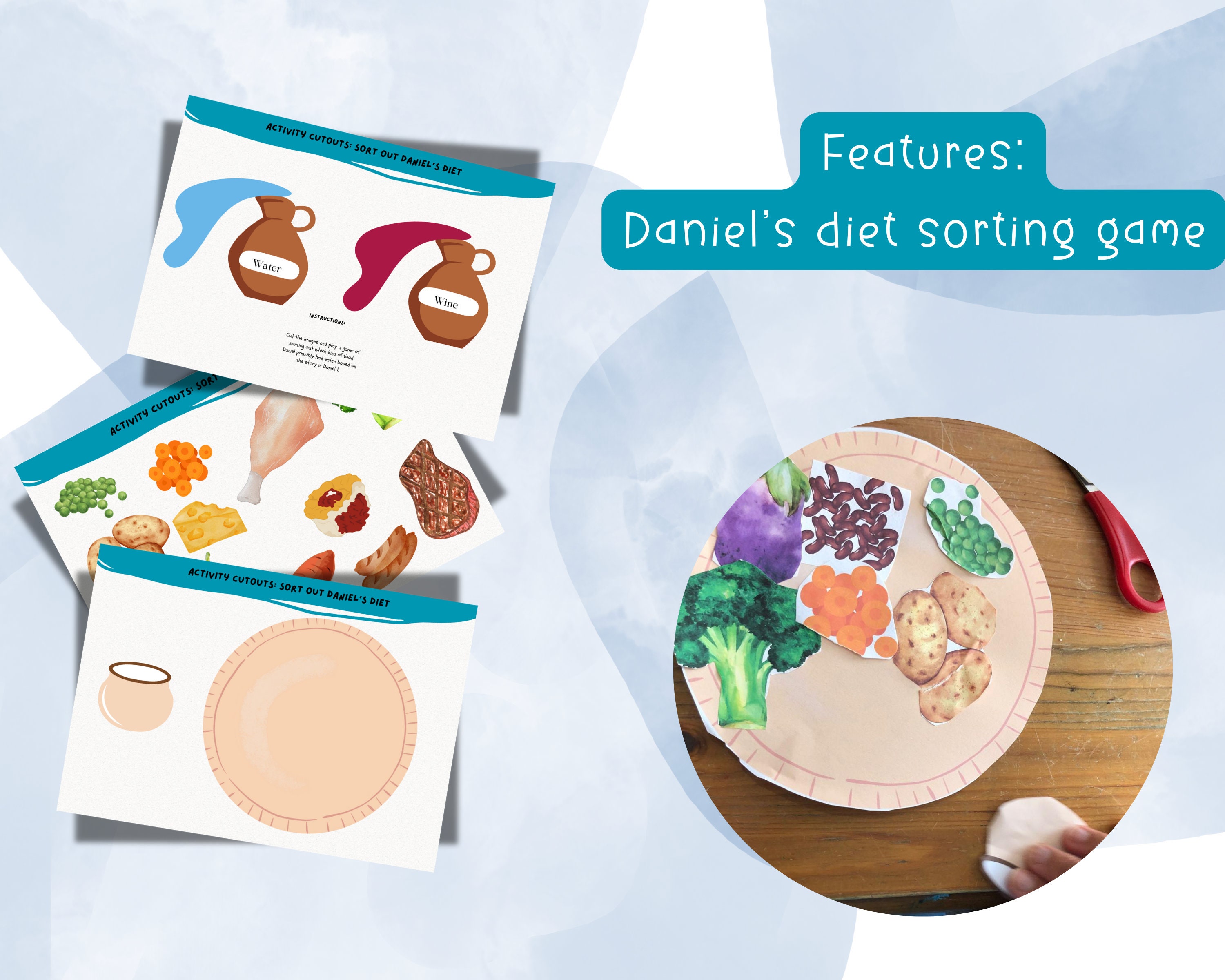 Daniel Bible Crafts, Bible Story Lesson, Paper Plate Crafts, Bible ...