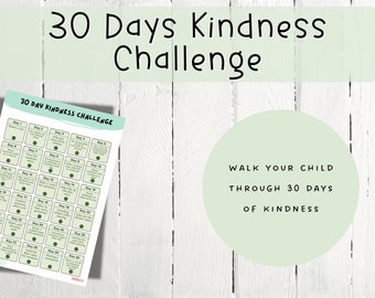 Acts of Kindness Chart for Kids, 100 Hearts Tracker Log, Spread the ...