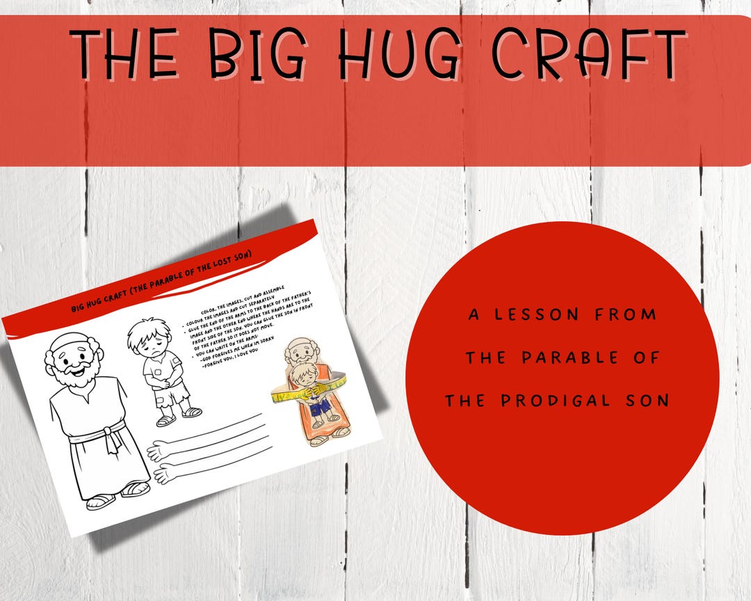 The Big Hug, Parable of the Prodigal Son: Christian Homeschool ...