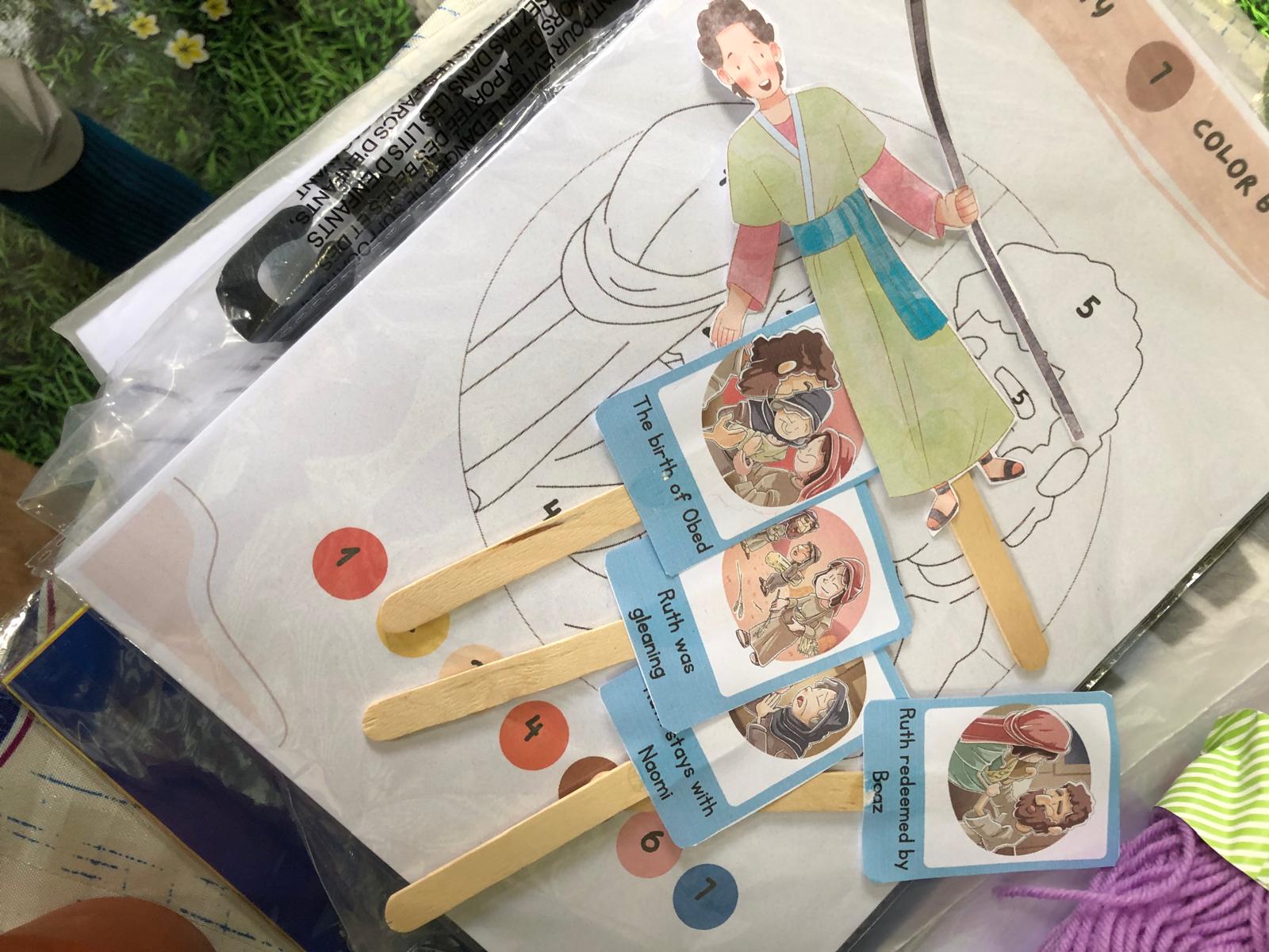 Ruth Story Scene Props: Bible Story Cutouts (digital Download) - Etsy