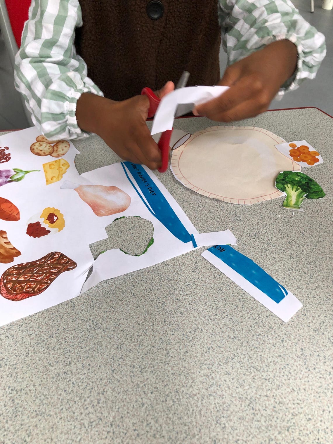 Daniel's Diet Sorting Game: Kids Bible Craft (printable) - Etsy