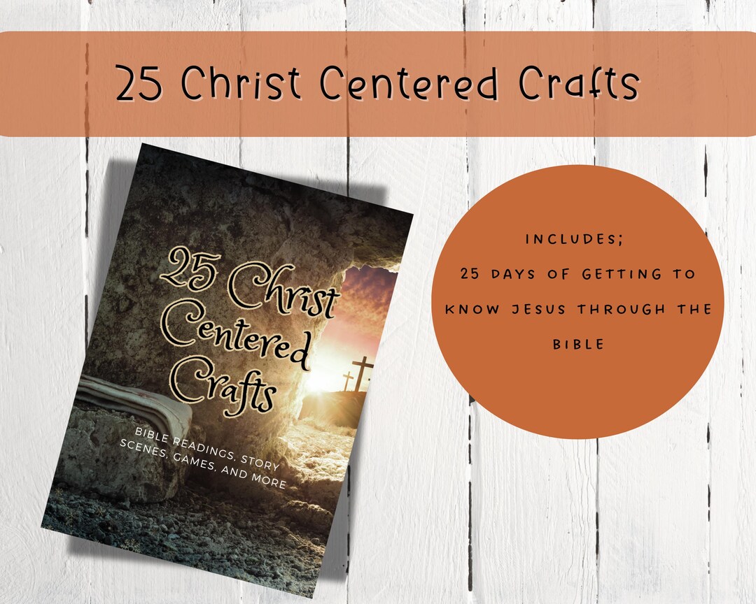 25 Christ Centered Crafts, Bible Crafts for Kids, Christian Family ...