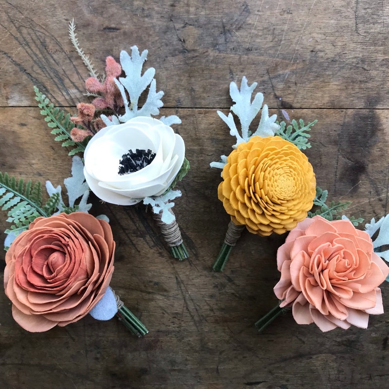 Boutonniere Pins - Etsy