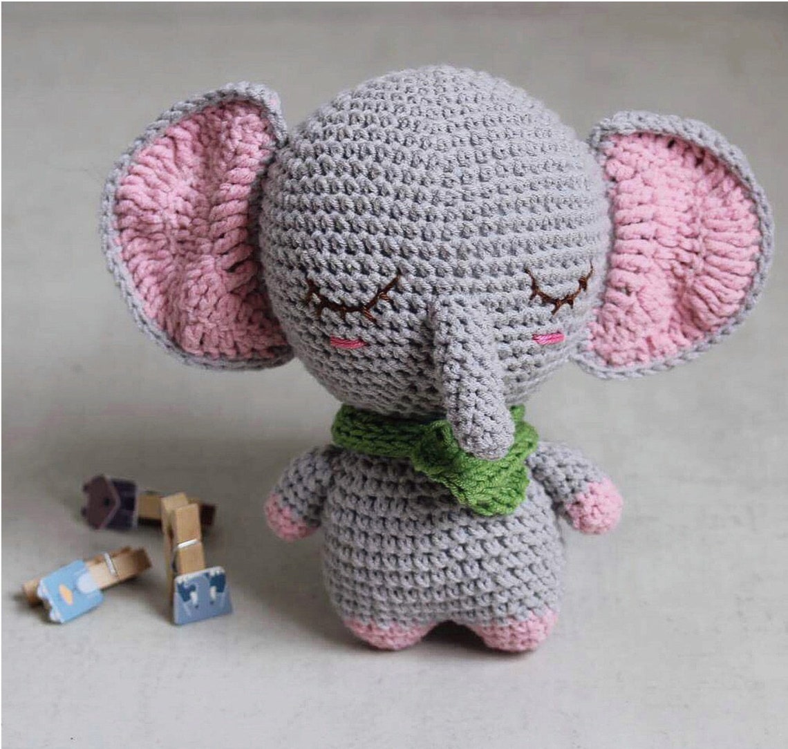 Crochet PATTERN Abba the Elephant, Amigurumi Tutorial PDF in English ...