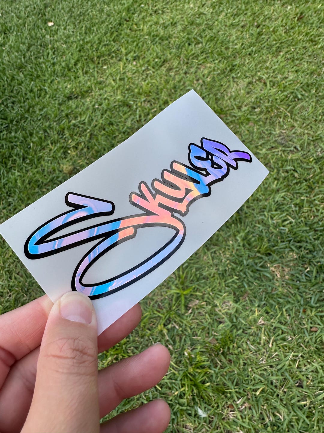 Custom Sticker Vinyl Decal- Custom Graffiti Style Name Sticker Decal ...