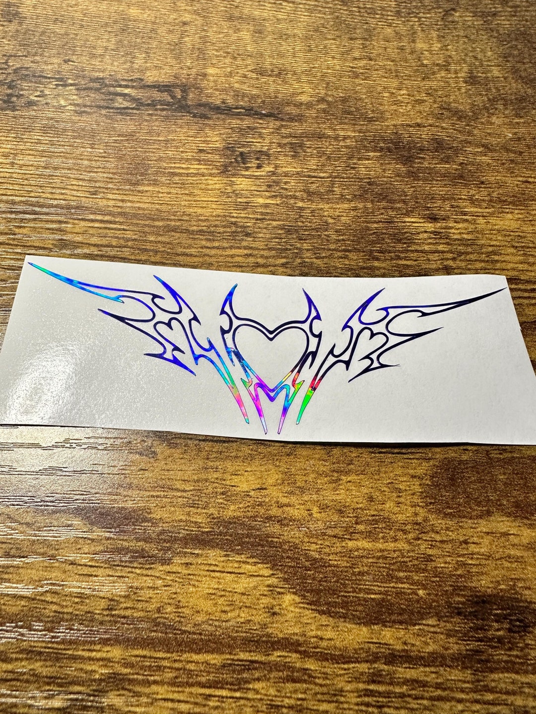 Car Tramp Stamp Heart Barbwire Decal Sticker- Style 3- 10 Inch and ...