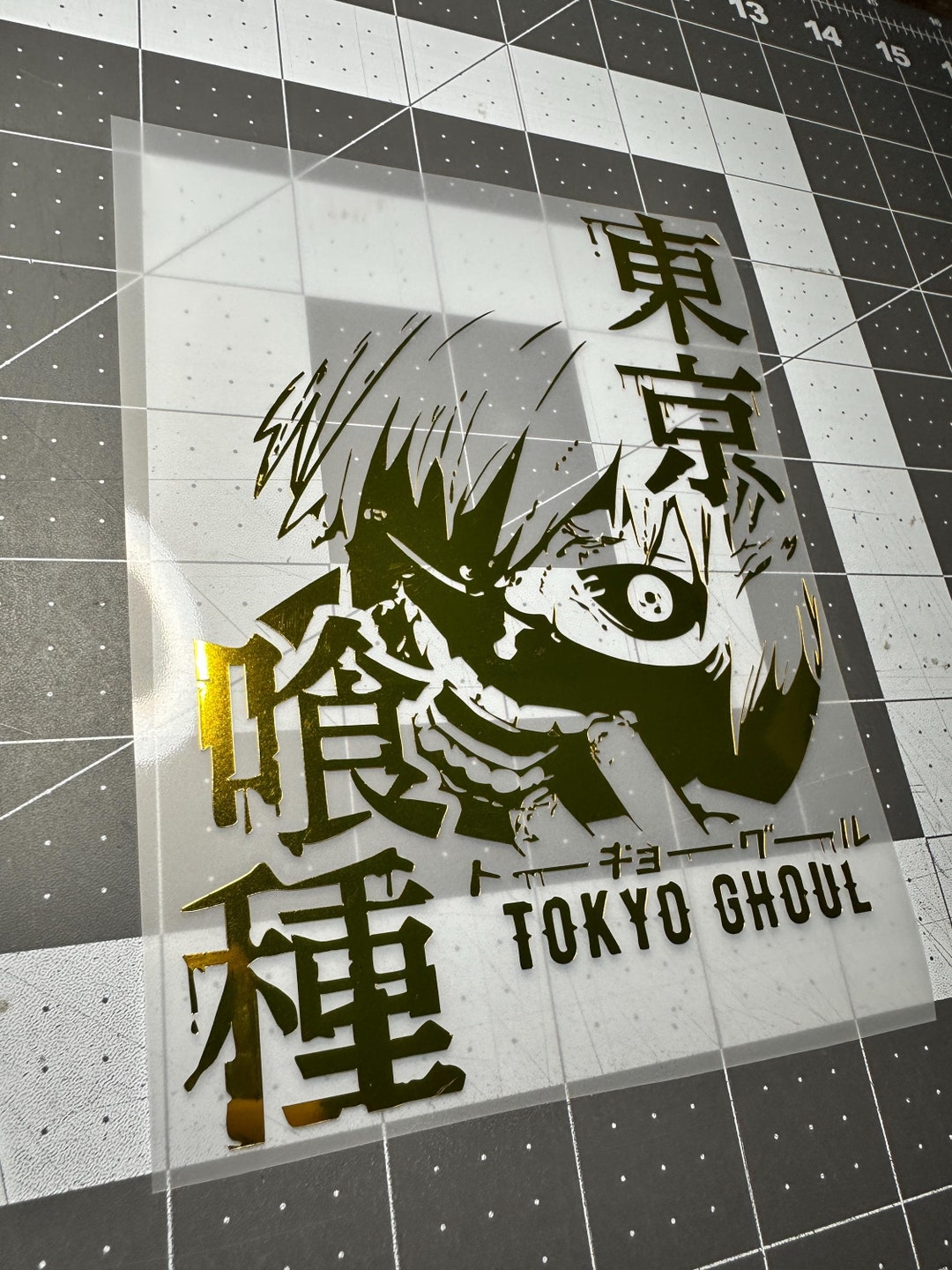 Anime Vinyl Decal Sticker- Japanese- Tokyo Ghoul - Car Window Laptop ...