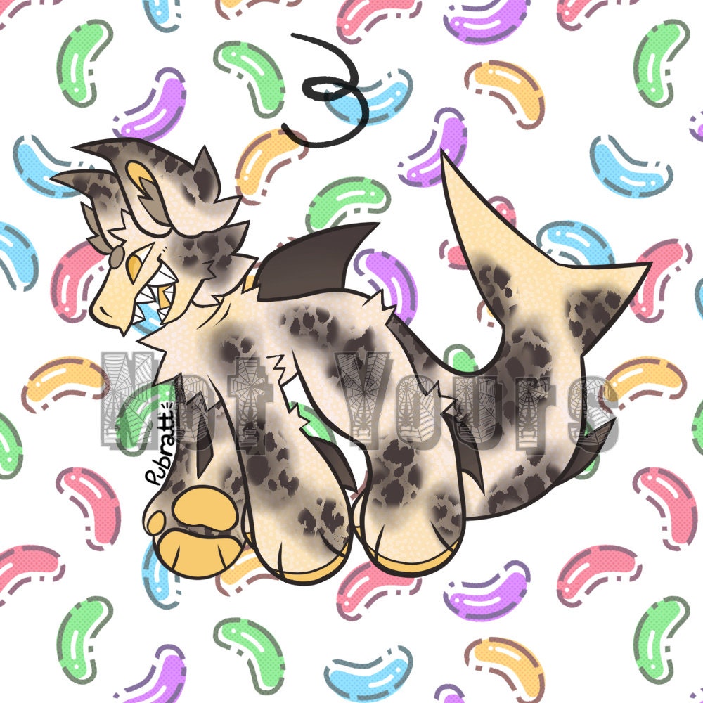 Koi Fish Inspired Feral Shark Dog Furry Adoptables - Etsy
