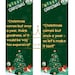 Printable Christmas Bookmarks I Digital Product Christmas Bookmarks I ...