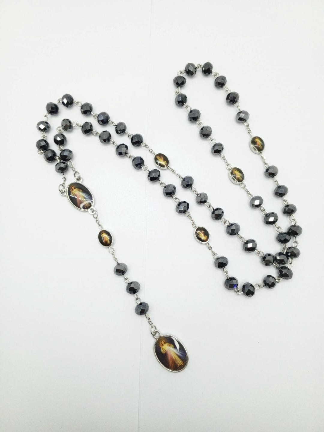 Handmade the Divine Mercy Rosary I Catholic Rosary I Roman Rosary I ...