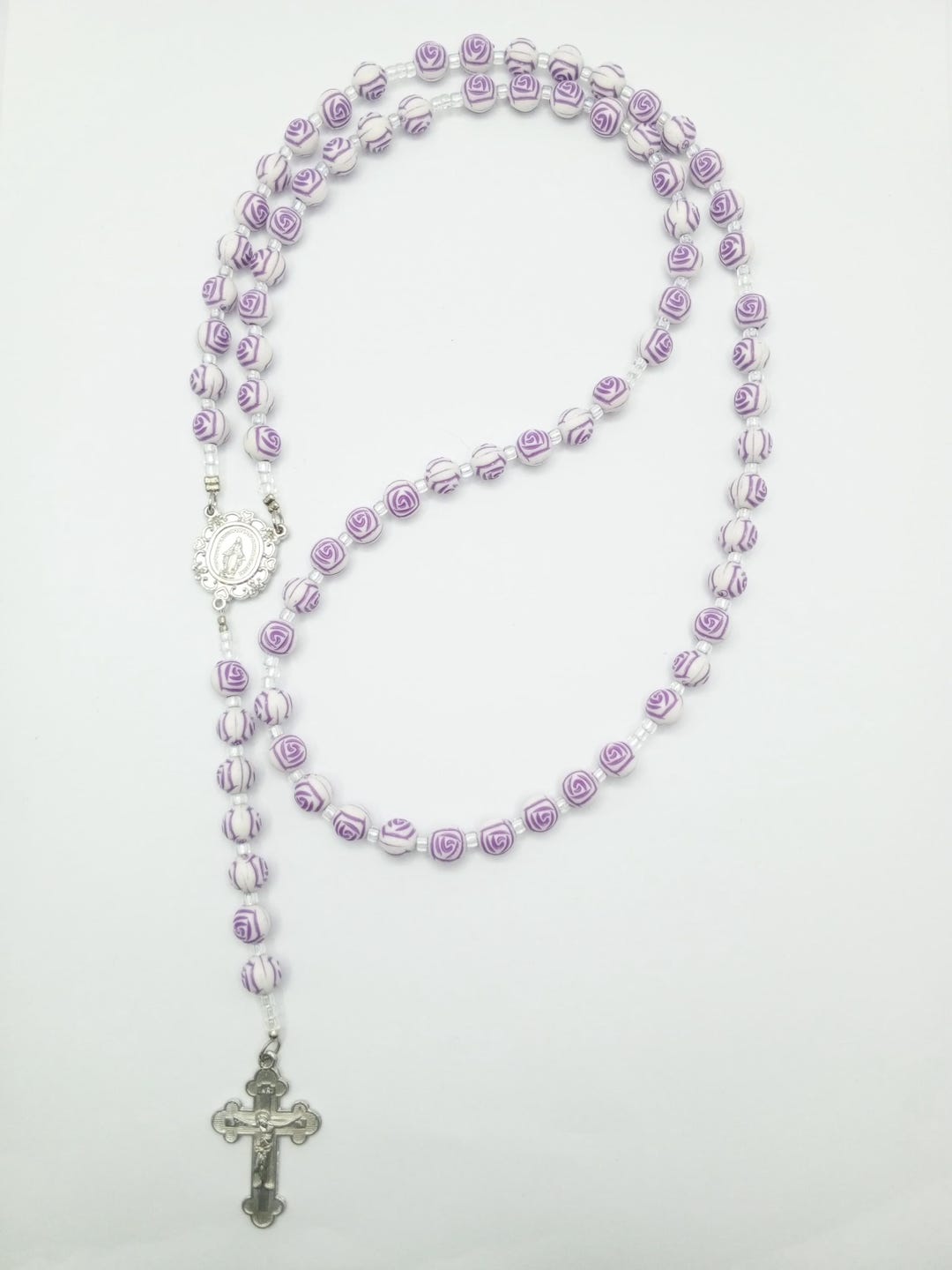 Our Father Prayer Rosary 77 Times I Rosary Necklace I Handmade Rosary ...