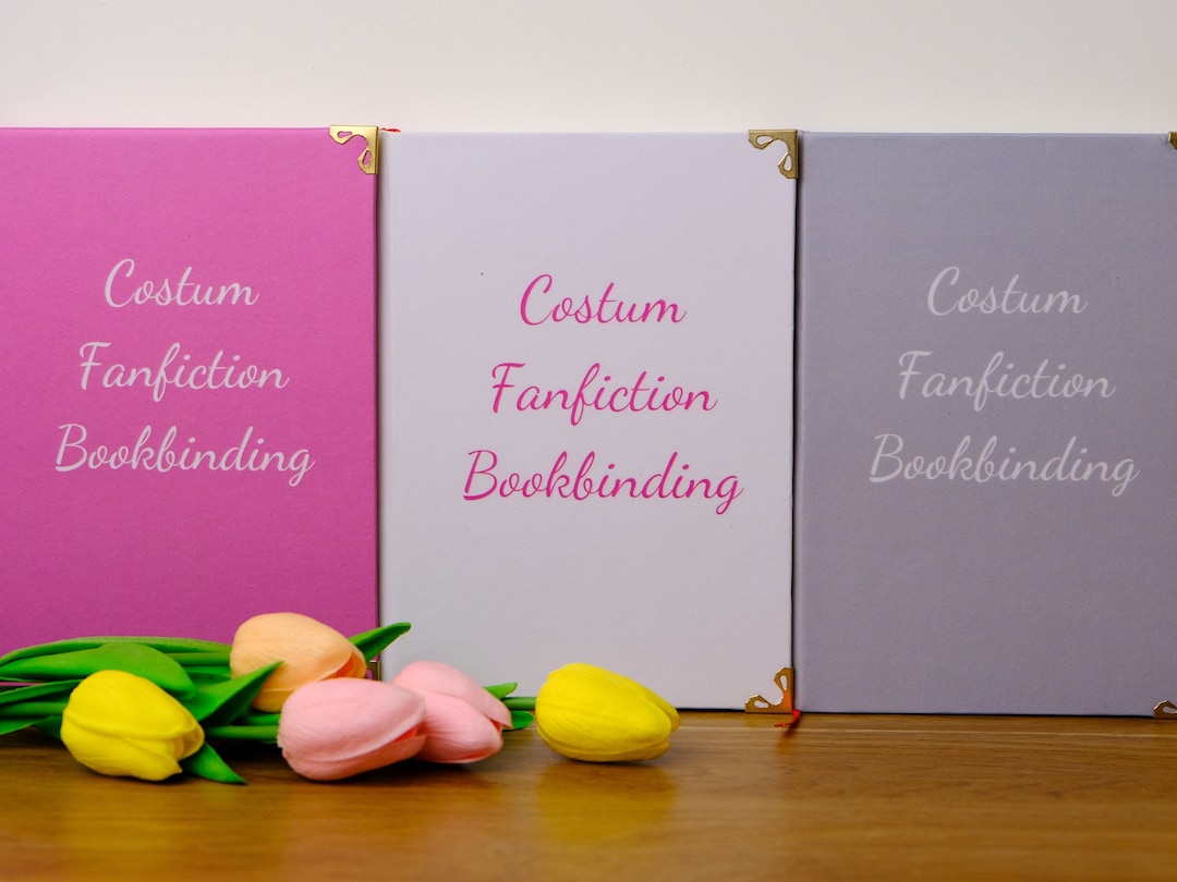 Custom Fanfiction Bookbinding Service Binding Deluxe Binding Gift ...