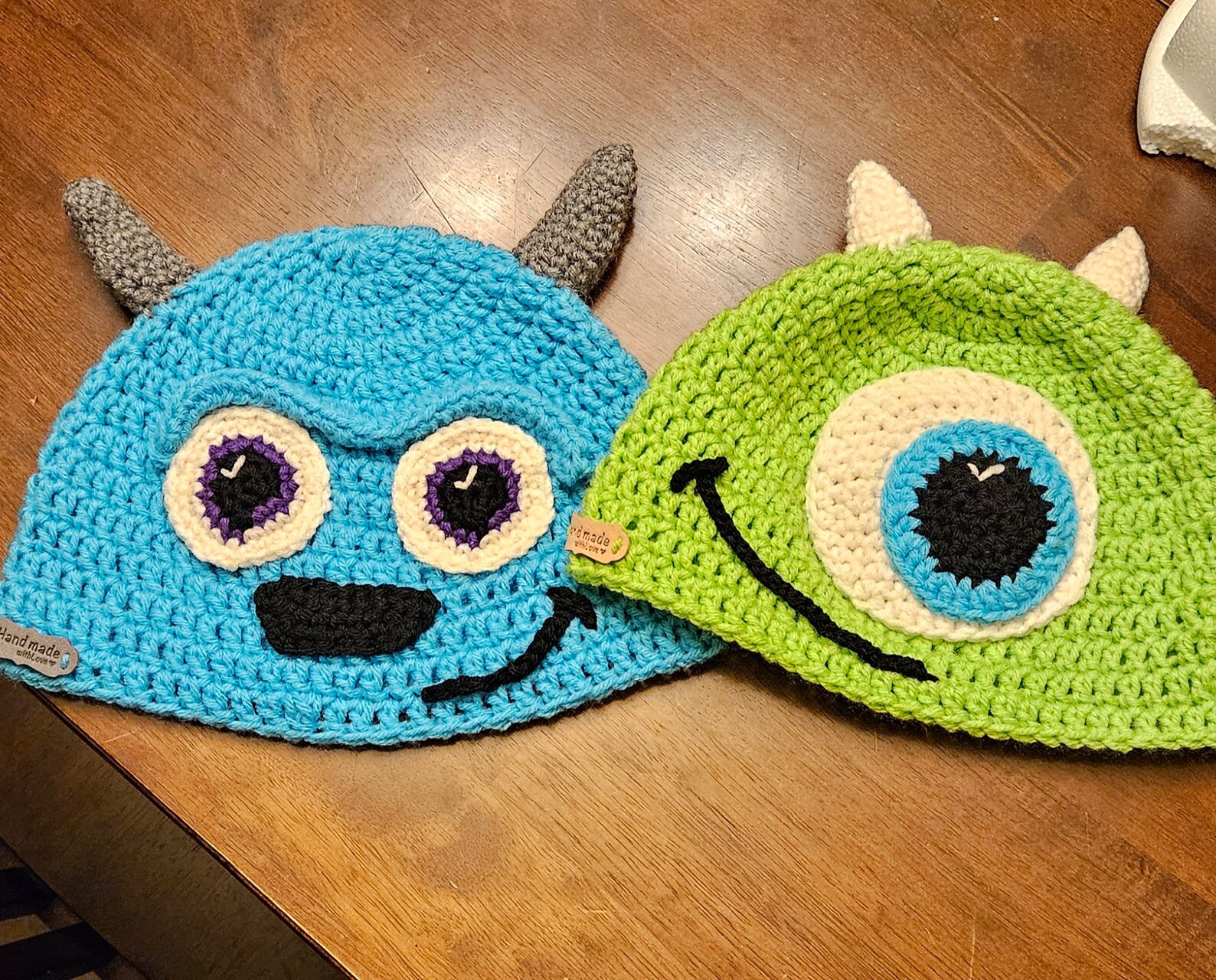 Monster Inc Crochet Beanies - Etsy