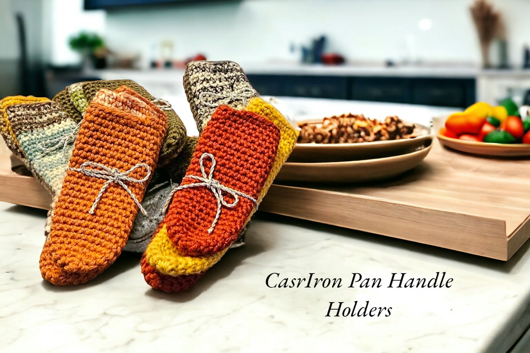 Cast Iron Pan Handle Holders Set of 4 (2 Long and 2 Shorter) - Etsy